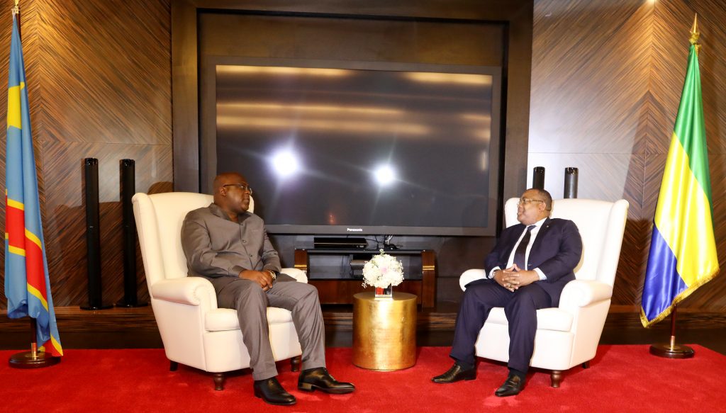 Félix Tshisekedi reçu par Ali Bongo Ondimba! - Ginewsexpress
